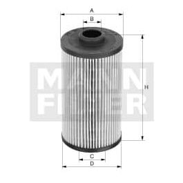 MANN HU711/6Z Oil Filter Element - Metal Free | MANN Filters R Us